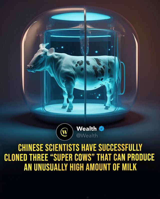 Wealth @ @Wealth CHINESE SCIENTISTS HAVE SUCCESSFULLY CLONED THREE ...