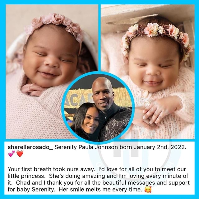 Sharellerosado_ Serenity Paula Johnson born January 2022. Your first ...