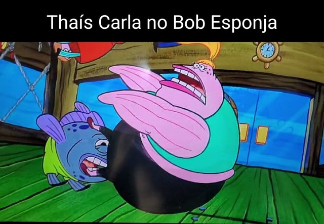 Thais Carla no Bob Esponja - )