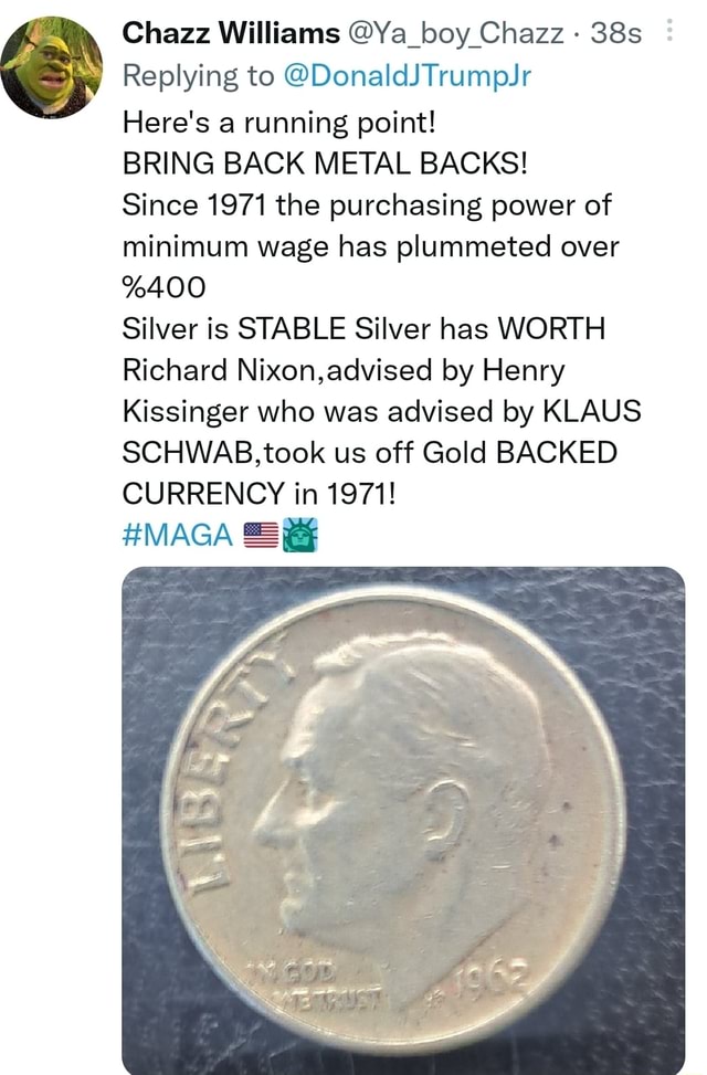 Chazz Williams @Ya_boy Chazz - Replying to @DonaldJTrumpJr Here's a ...