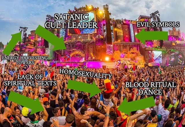 SATANIC CULT LEADER EVIL SYMBOLS ENERGY HAR VESTING * TOWERS HOMosry ...