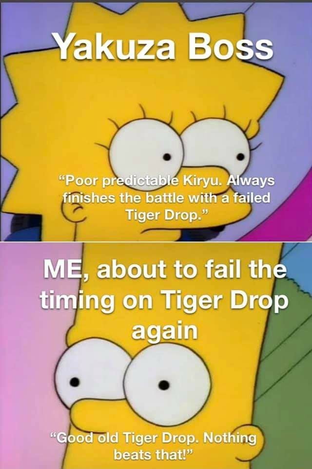 Yakuza Boss Poor predictable Kiryu Atways finishes the battle with a ...