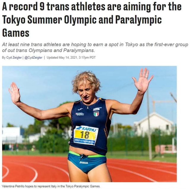 Arecord 9 trans athletes are aiming for the Tokyo Summer Olympic and ...