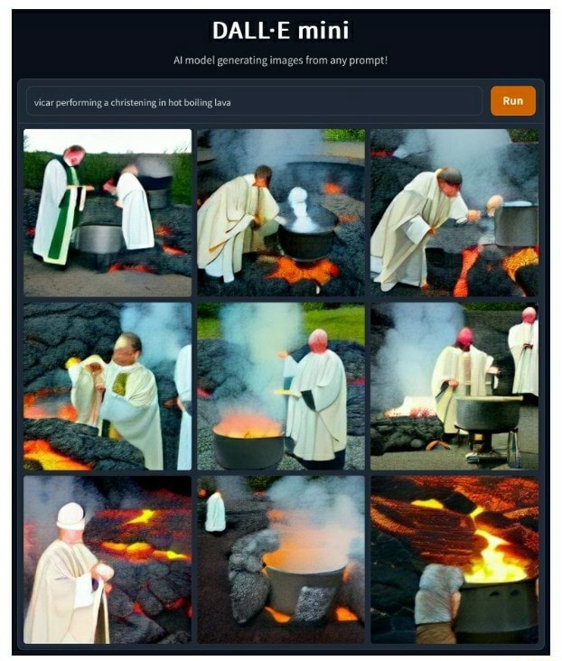 DALL-E mini 'Al model generating images from any prompt! vicar ... DALL-E mini 'Al model generating images from any prompt! vicar ...