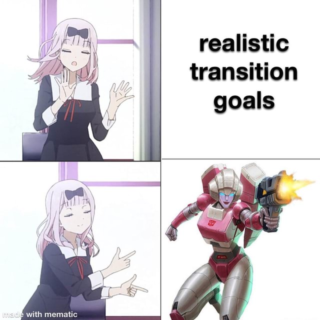 EggIRL - realistic transition goals gee With mematic - iFunny