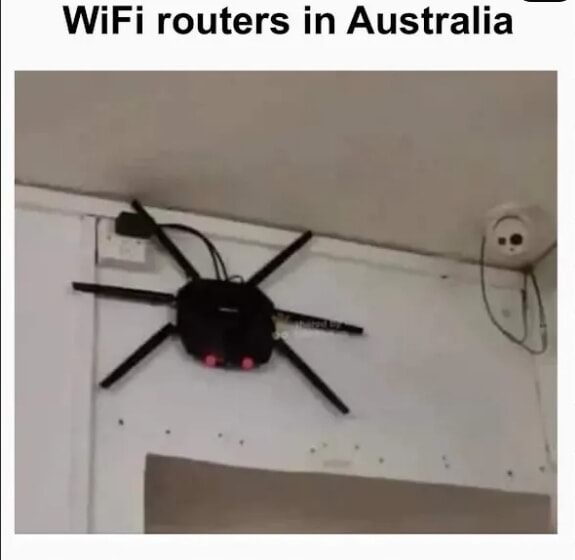 WiFi routers in Australia I - iFunny