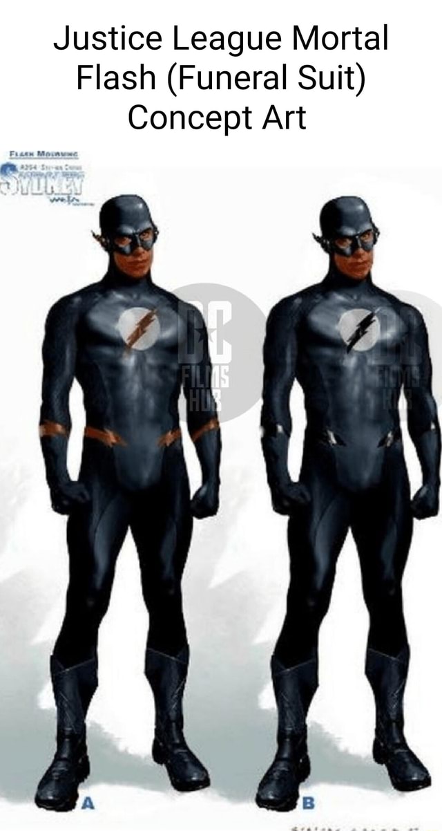 Justice League Mortal Flash (Funeral Suit) Concept Art I I I I I I I I ...