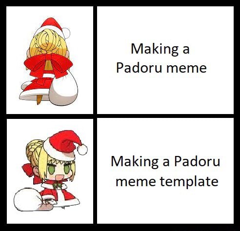 Making a Padoru meme Making a Padoru meme template - iFunny
