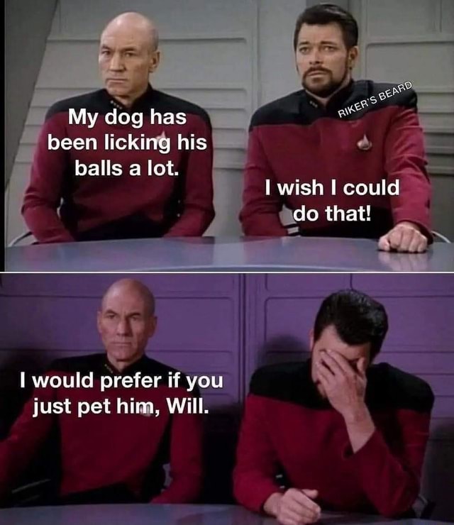#funny #commander_riker #captain_picard #star_trek These two again Edit ...