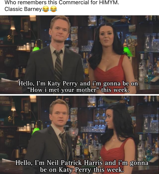 Who remembers this Commercial for HIMYM Classic Barney