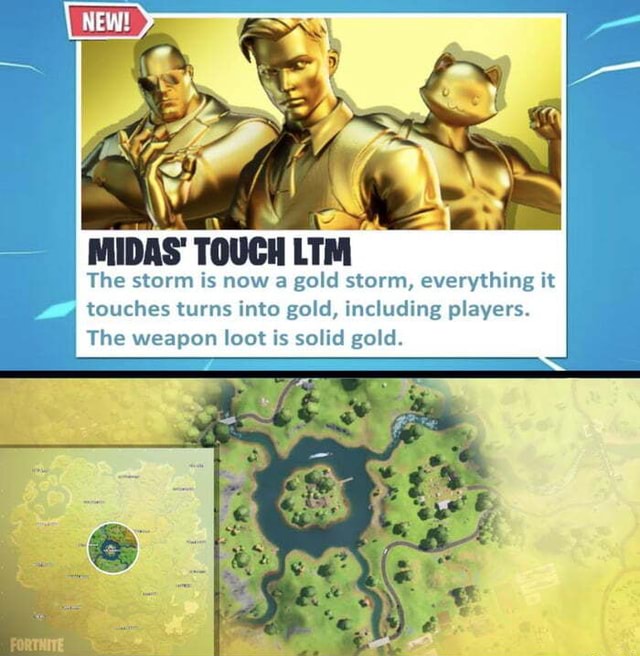 MIDAS' TOUCH LTM The storm is now a gold storm, everything it touches ...
