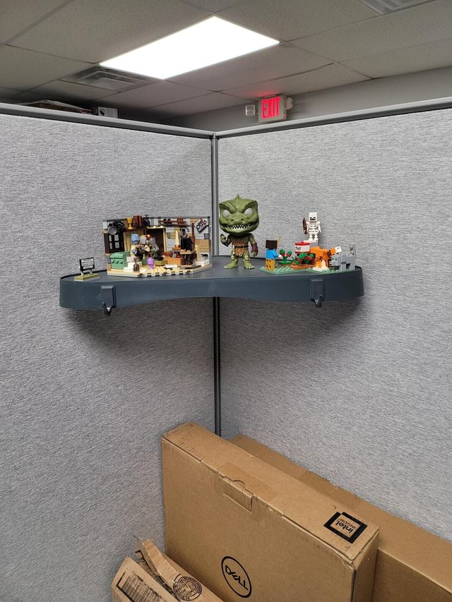 Lego gifts from the kids and a repurposed school desk becomes our new ...