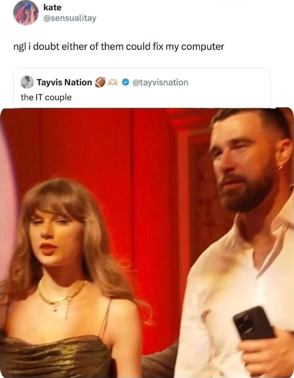 Kate ngli doubt either of them could fix my computer tayvis Nation ...