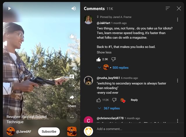 Revolver: Fastest Reload Technique Share @JaredAF ED @ Comments Pinned ...