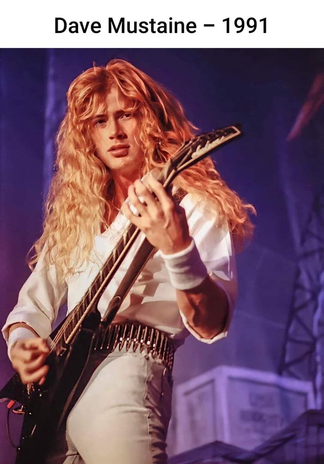Dave Mustaine 1991 - America’s best pics and videos