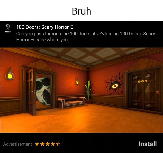 Bruln 100 Doors: Scary Horror Can you pass through the 100 doors ...