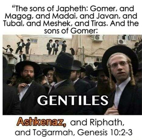 "The sons of Japheth: Gomer, and Magog, and Madi, and Javan, and Tubal ...