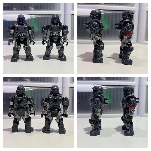 Comparison to my last ODST. I fixed up a few articulation errors my ...