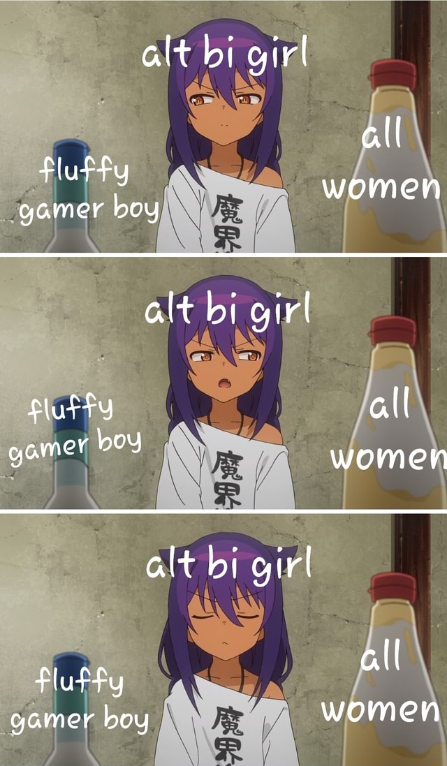 Alt bi girl alI fluffy women gamer boy alt bi girl Sluffy alI gamer bo ...