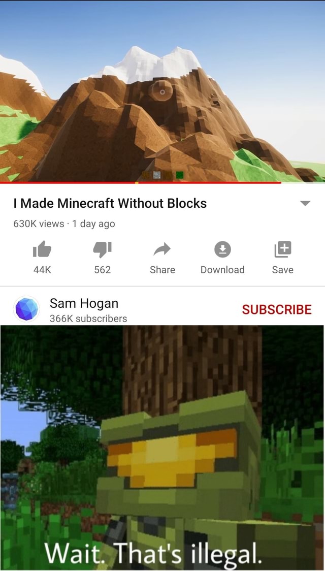 I Made Minecraft Without Blocks 630K views 1 day ago 562 Share Download ...