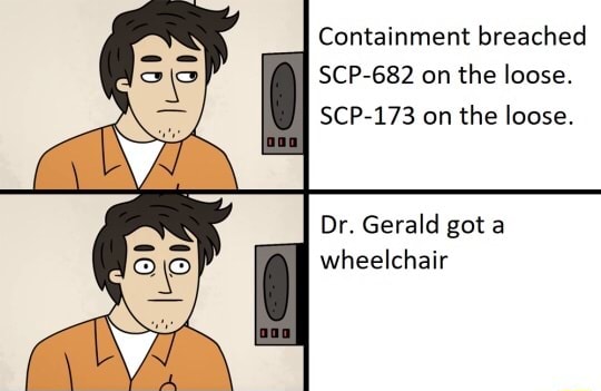 Containment breached SCP-682 on the loose. SCP7173 on the loose. Dr ...