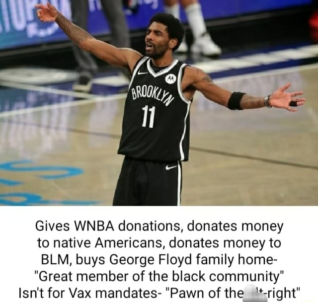 Er Gives WNBA donations, donates money to native Americans, donates ...