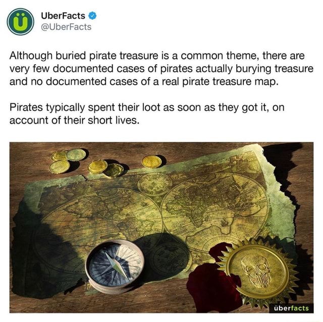 Although buried pirate treasure is a common theme, there are very few ...