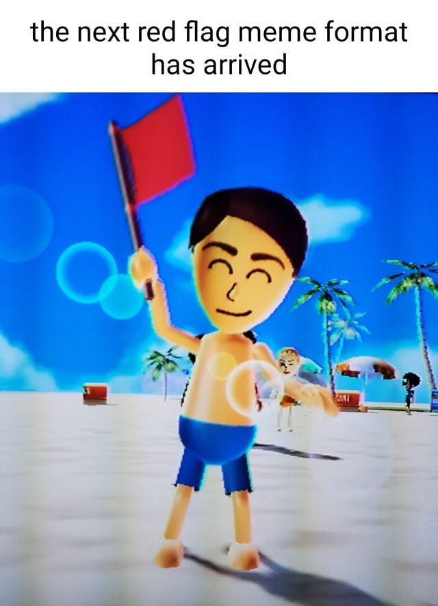 The next red flag meme format has arrived - iFunny