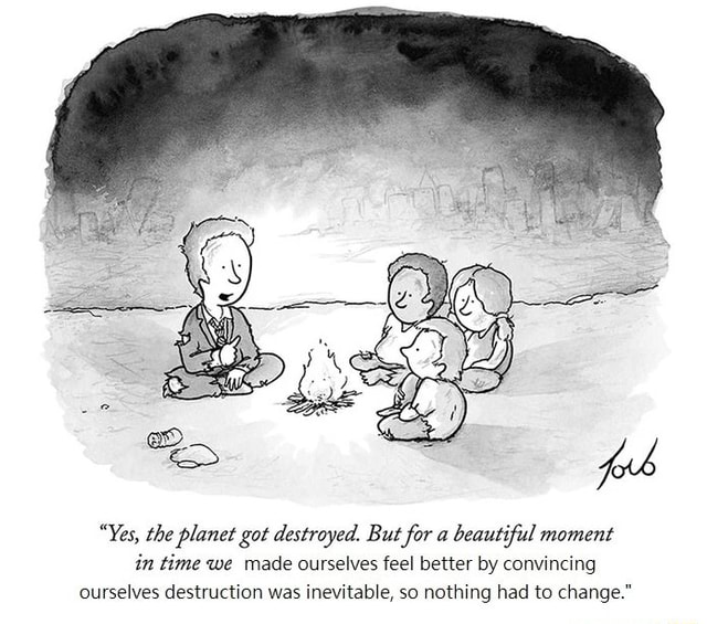 "Yes, the planet got destroyed. But for a beautiful moment in time we ...