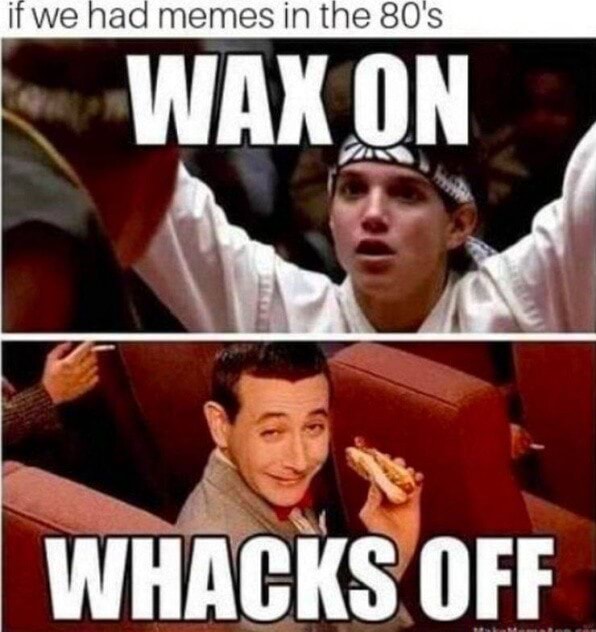 If we had memes in the WHACKS OFF - iFunny