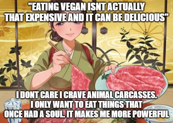 "EATING VEGAN ISHT ACTUALLY THAT EXPENSIVE AND IT GAN BE DELICIOUS ...