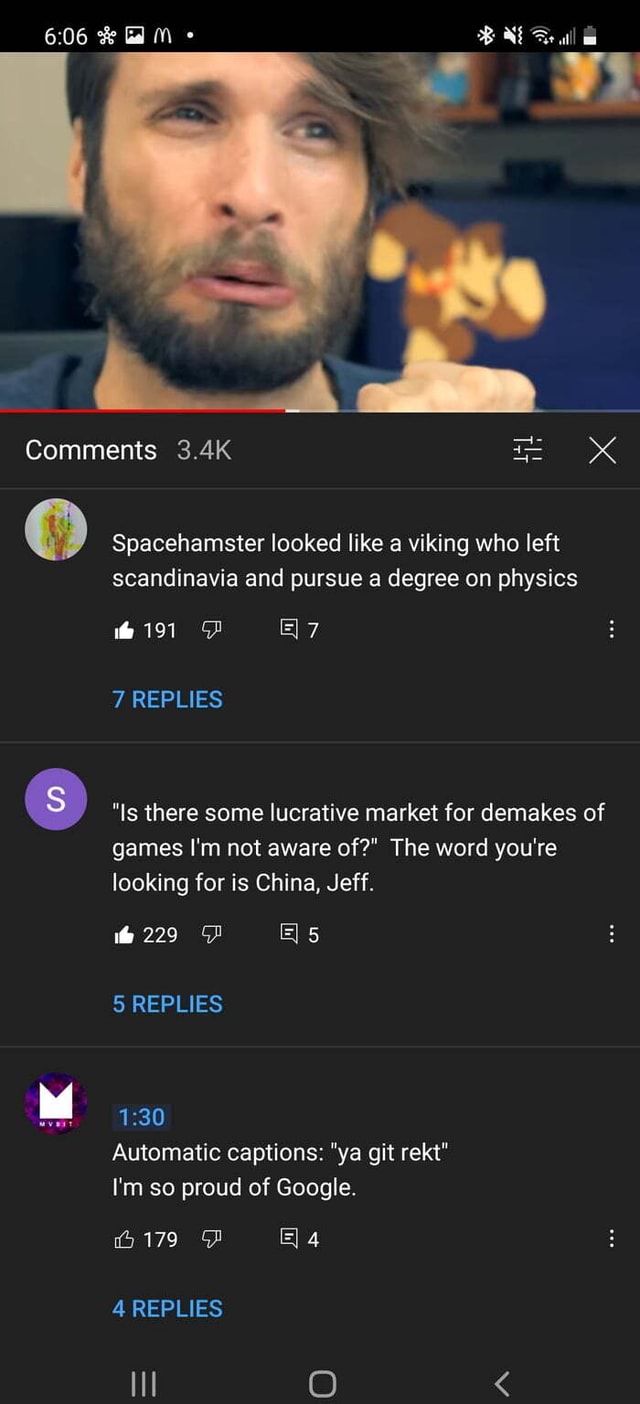 BAP Comments 3.4K xX Spacehamster looked like a viking who left ...