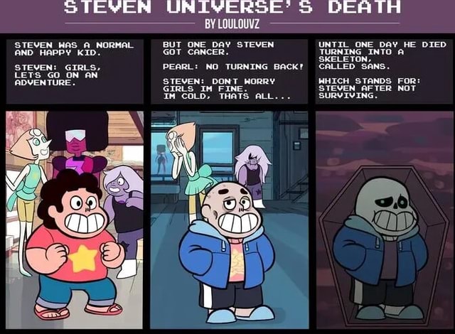 STEVEN UNIVERSE' DEHTH BY LOULOUVZ STEVEN WAS @ NORMAL BUT ONE DAY ...
