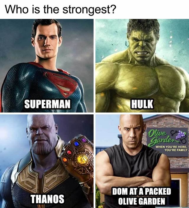 Family is strongest - Who is the strongest? WHEN YOU'RE HERE, YOU'RE ...