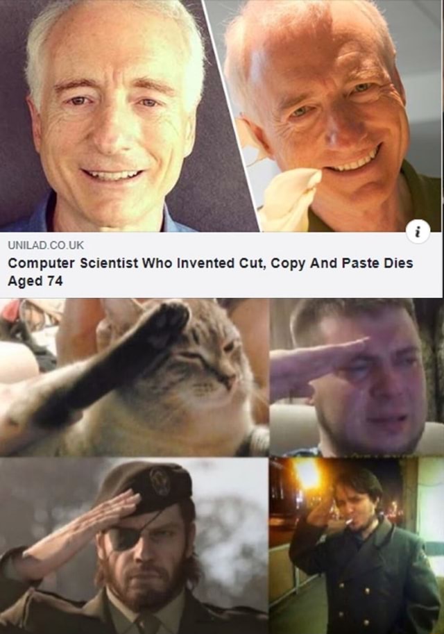 CO UK Computer Scientist Who Invented Cut, Copy And Paste Dies Aged 74 ...