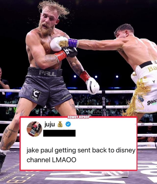 I jake paul getting sent back to disney channel LMAOO - iFunny