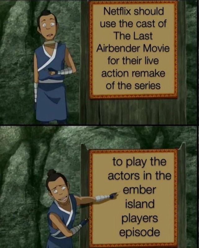 Netflix should use the cast of The Last Airbender Movie for their live ...