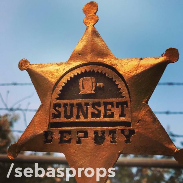 Sunset Sarsaparilla Deputy Badge #fallout #sunset #deputy - iFunny