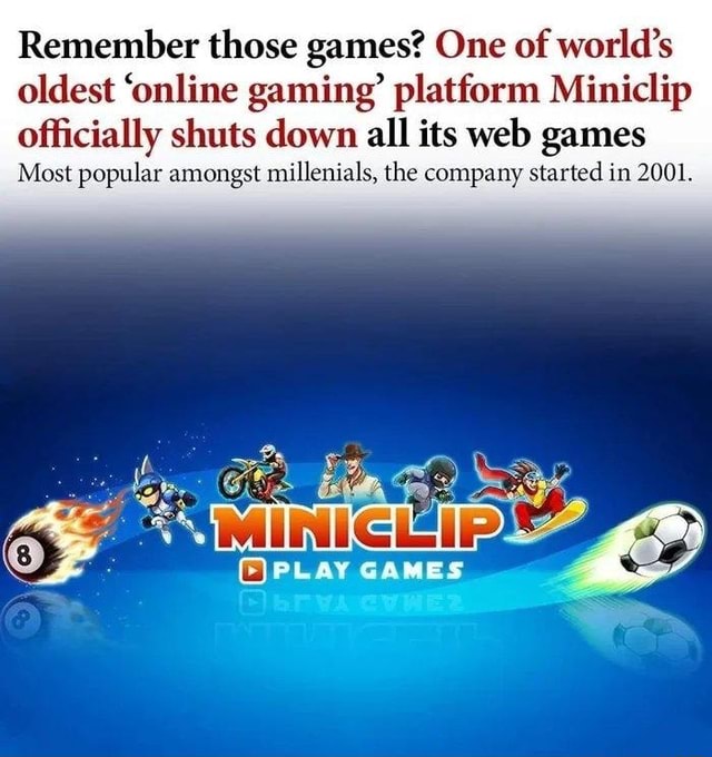 Remember those games? One of world's oldest 'online gaming' platform ...