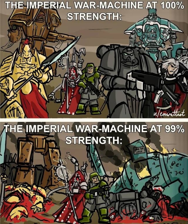 THE IMPERIAL WAR-MACHINE AT 100% STRENGTH: THE IMPERIAL WAR-MACHINE AT ...