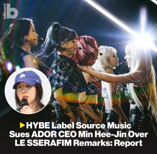 More than a month after Min Heejin CEO of HYBE subsidiary label ADOR ...