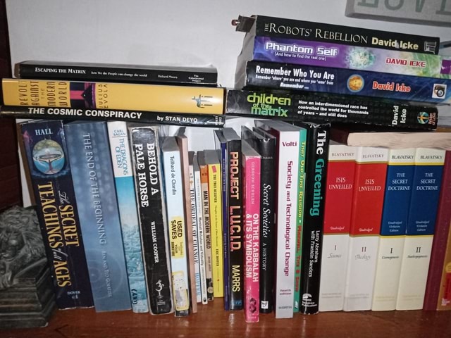 12yr book collection ---- organized CHAOS - 'dimensional race ha the ...
