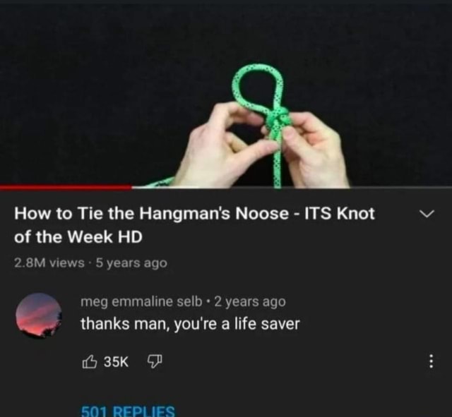 How to Tie the Hangman's Noose - ITS Knot of the Week HD 2.8M views 5 ...