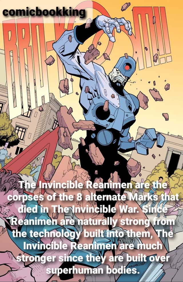 ~ eel The Invincible Reanimen are the corpses of the 8 alternate Marks ...