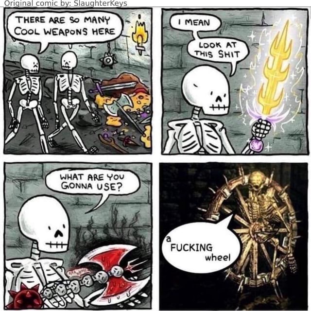 Original comic by: by: SlaugnterKeys THERE ARE So MANY Cook WEAPONS ...