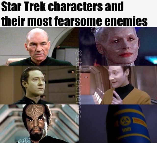 Star Trek characters and their most fearsome enemies - America’s best ...