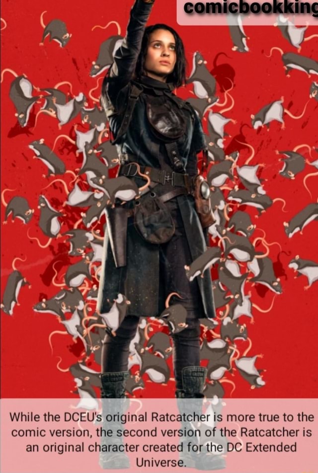SS While the DCEU's original Ratcatcher is more true to the comic ...