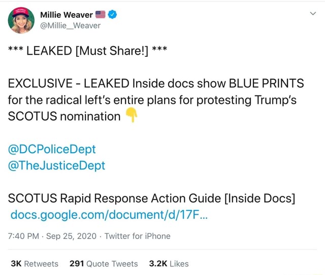 Millie Weaver Millie Weaver Leaked [must Share ] Exclusive Leaked Inside Docs Show Blue