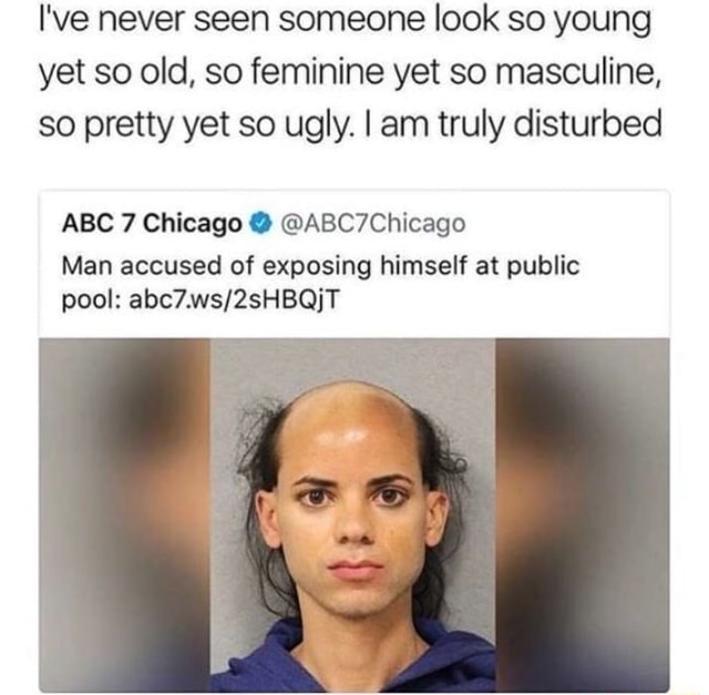 L've never seen someone look so young yet so old, so feminine yet so ...