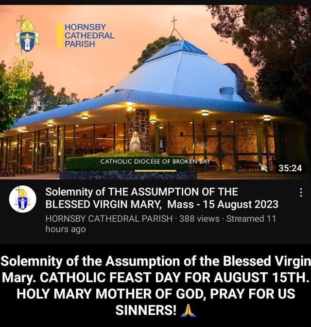 HORNSBY CATHEDRAL PARISH CATHOLIC DIOCESE OF BROKEN'BAY Solemnity of ...
